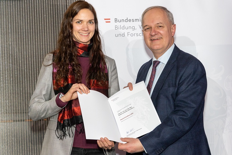 "Award of Excellence" für Nina Knittel - Wegener Center für Klima und ...